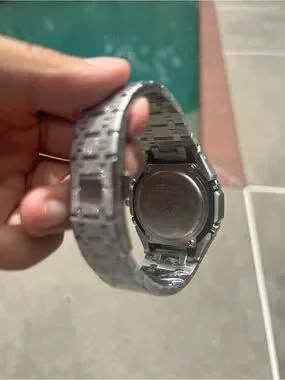 Casio | Accessories | Casio Gshock Ga20 With Frosted Stainless Steel ...